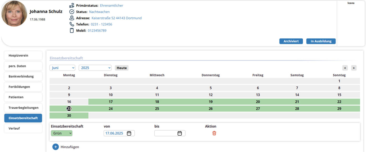 ISPC für Hospizvereine - uhb Software GmbH